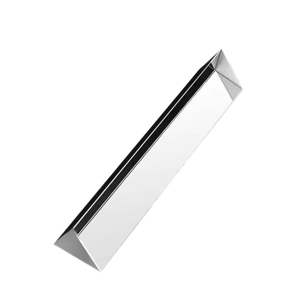 Визуальные Стеклянные Призмы Стеклянные Треугольные Призмы Образовательный Физический Инструмент Для Научных Экспериментов и Изучения Радужных Огней