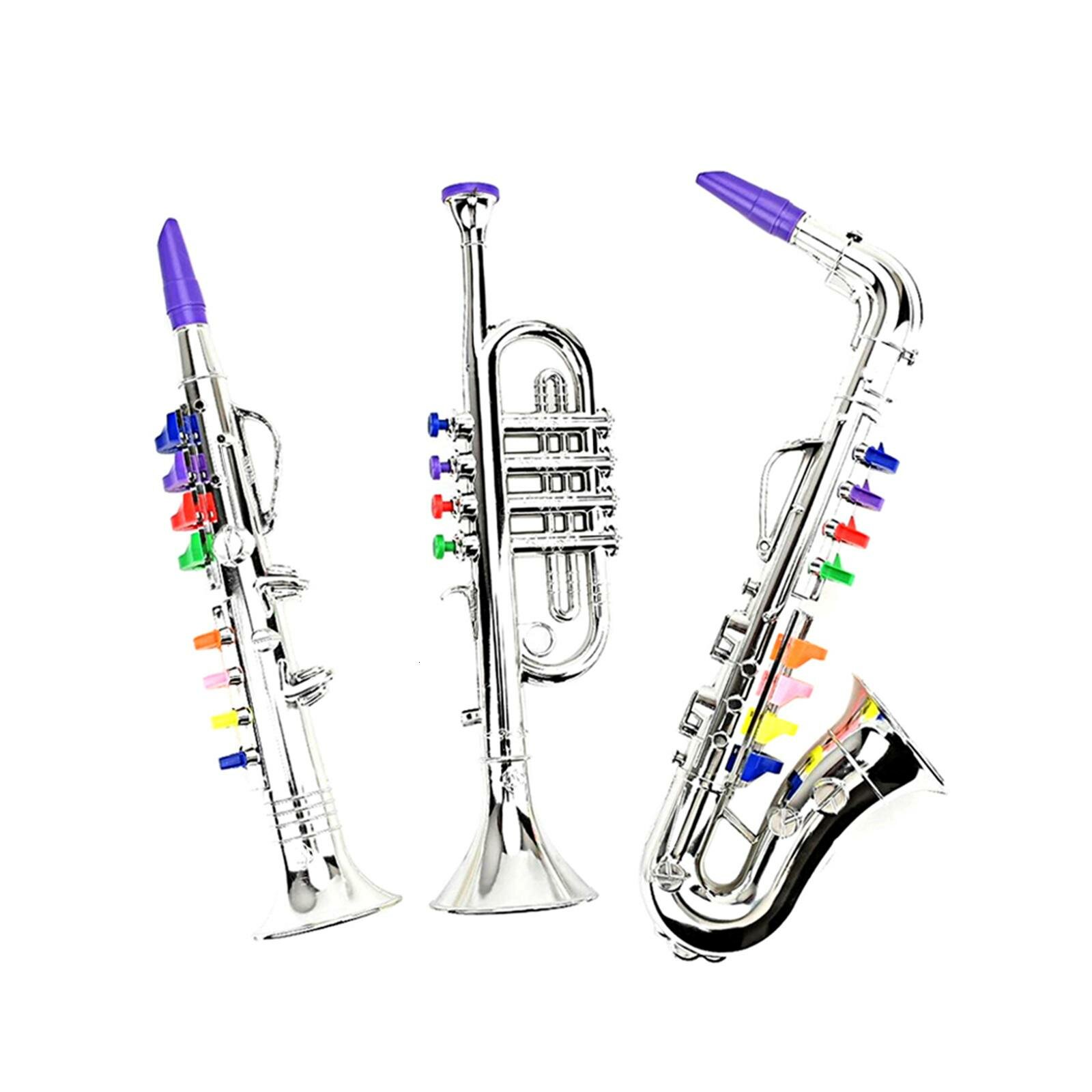 Мини-саксофон детская музыкальная игрушка