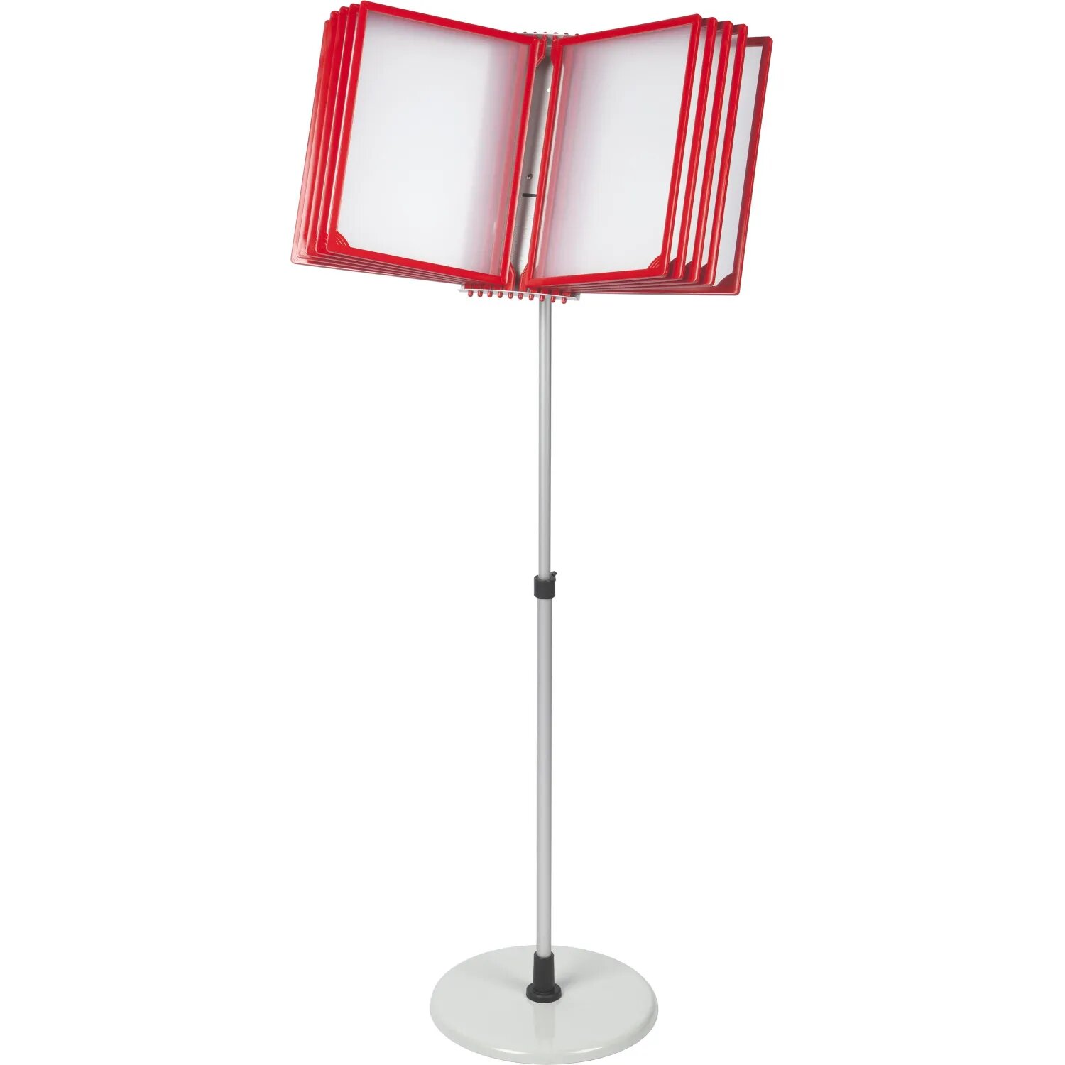 Демосистема напольная перекидная,10 панелей А4, цветная 153081