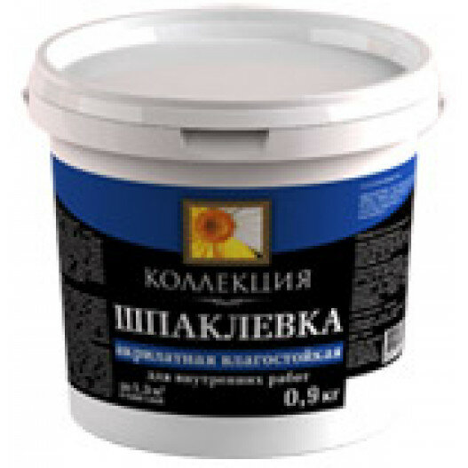 Шпатлевка 1.5КГ акрилатная влагостойкая ижевск