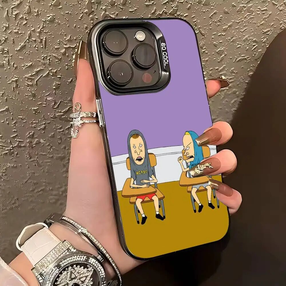 Чехол для iPhone15promax B-Beavis A-And Butthead z8