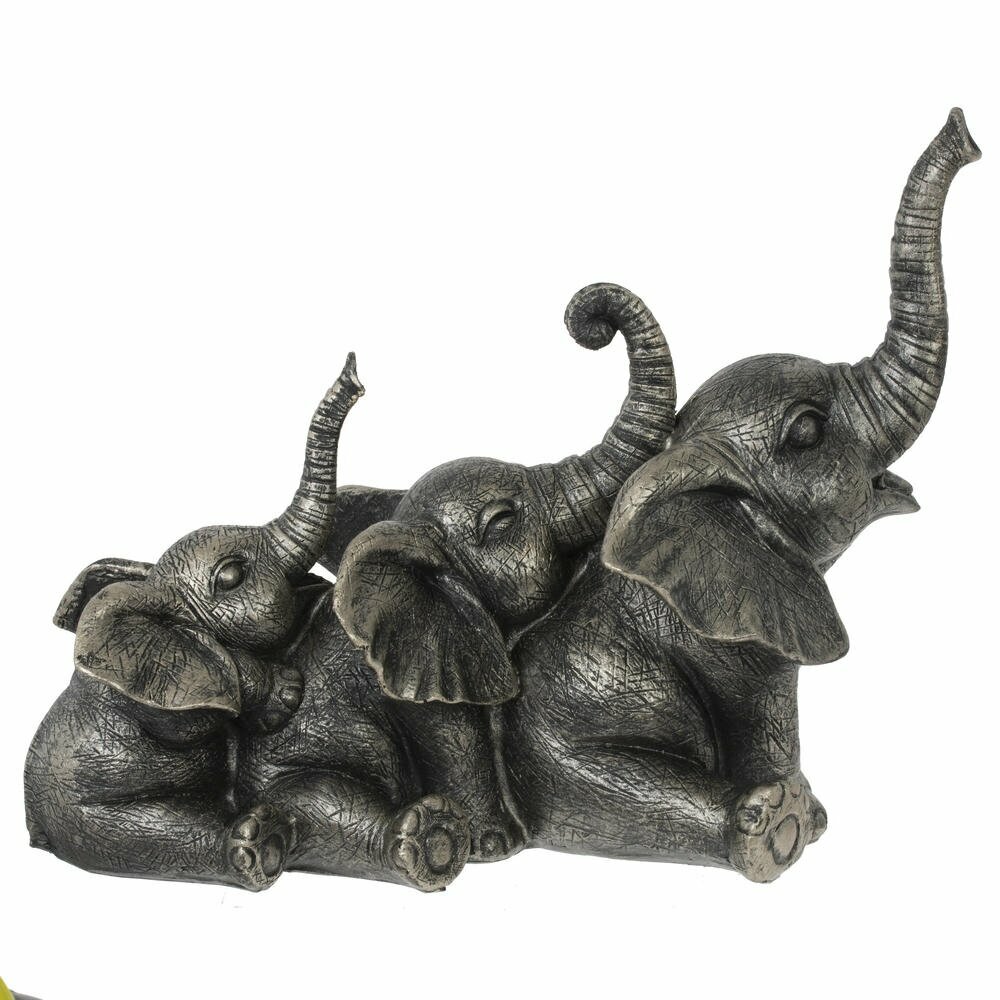 Статуэтка Слоны, 22,5х11х17,5 см KSM-820055