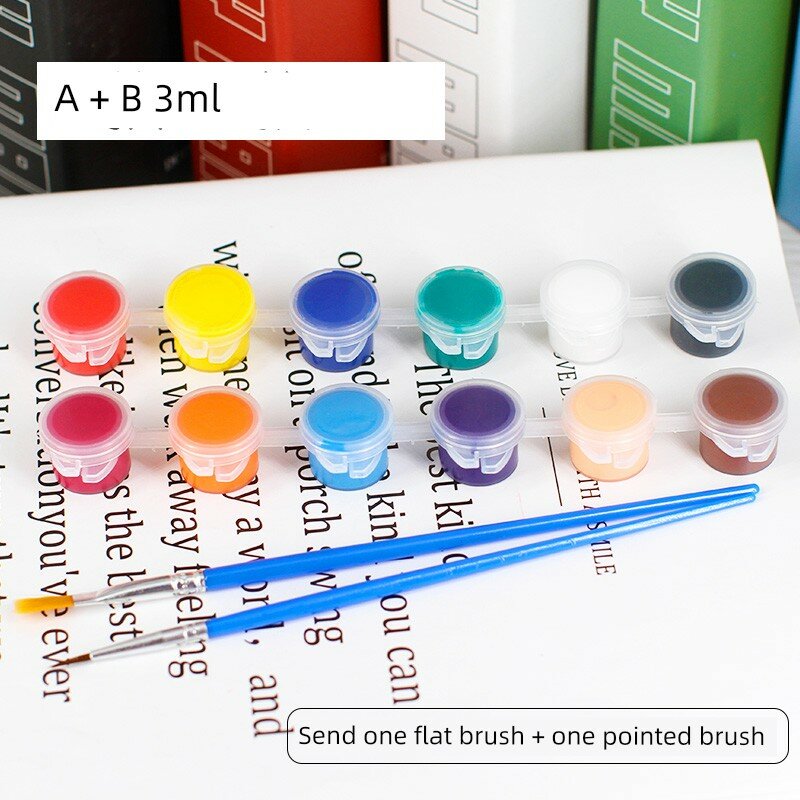 Набор для творчества: детская раскраска-погремушка, материалы для рукоделия, роспись лица по мотивам Пекинской оперы,