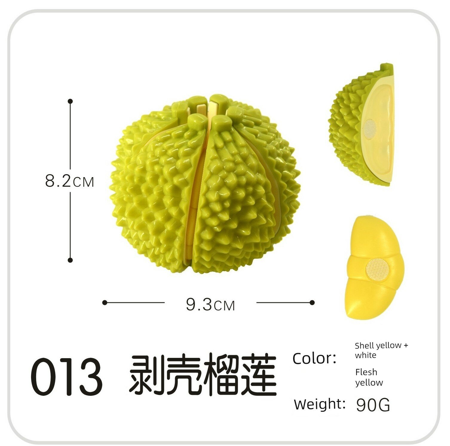 Детские игрушки для ролевых игр, реалистичные фрукты, которые можно очистить и нарезать: дуриан, кукуруза, апельсин,