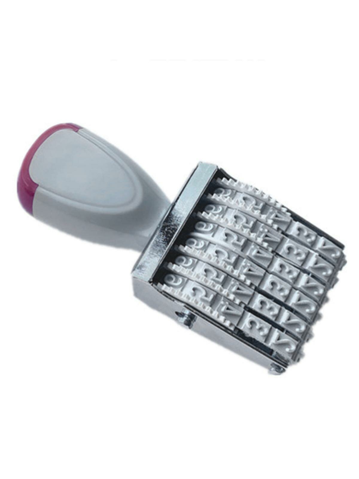 Линейный Датировщик резинового штампа 6-значный 8-значный Штамп Офисной даты