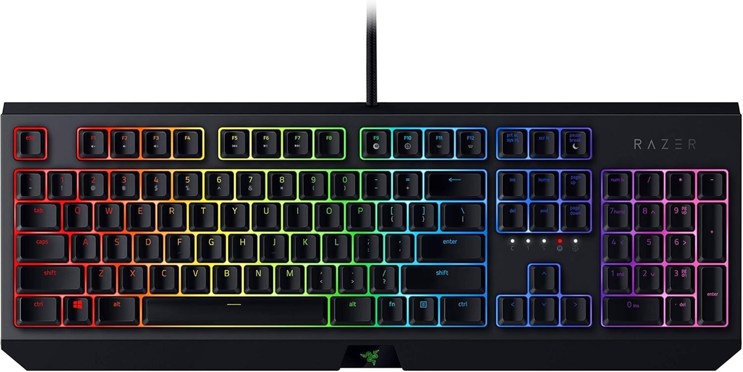Механическая игровая клавиатура Razer BLACK WIDOW ESSENTIAL mechanical gaming keyboard английская/русская