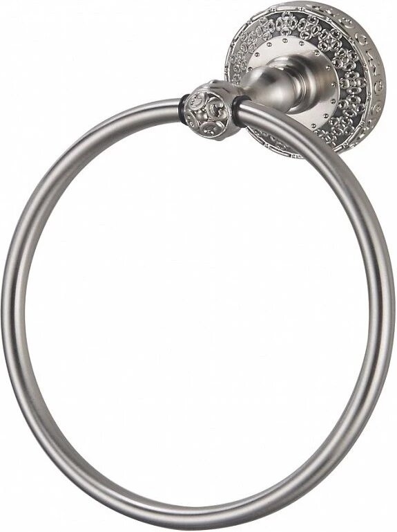 Полотенцедержатель кольцо Zorg Antic AZR 11 SL серебро