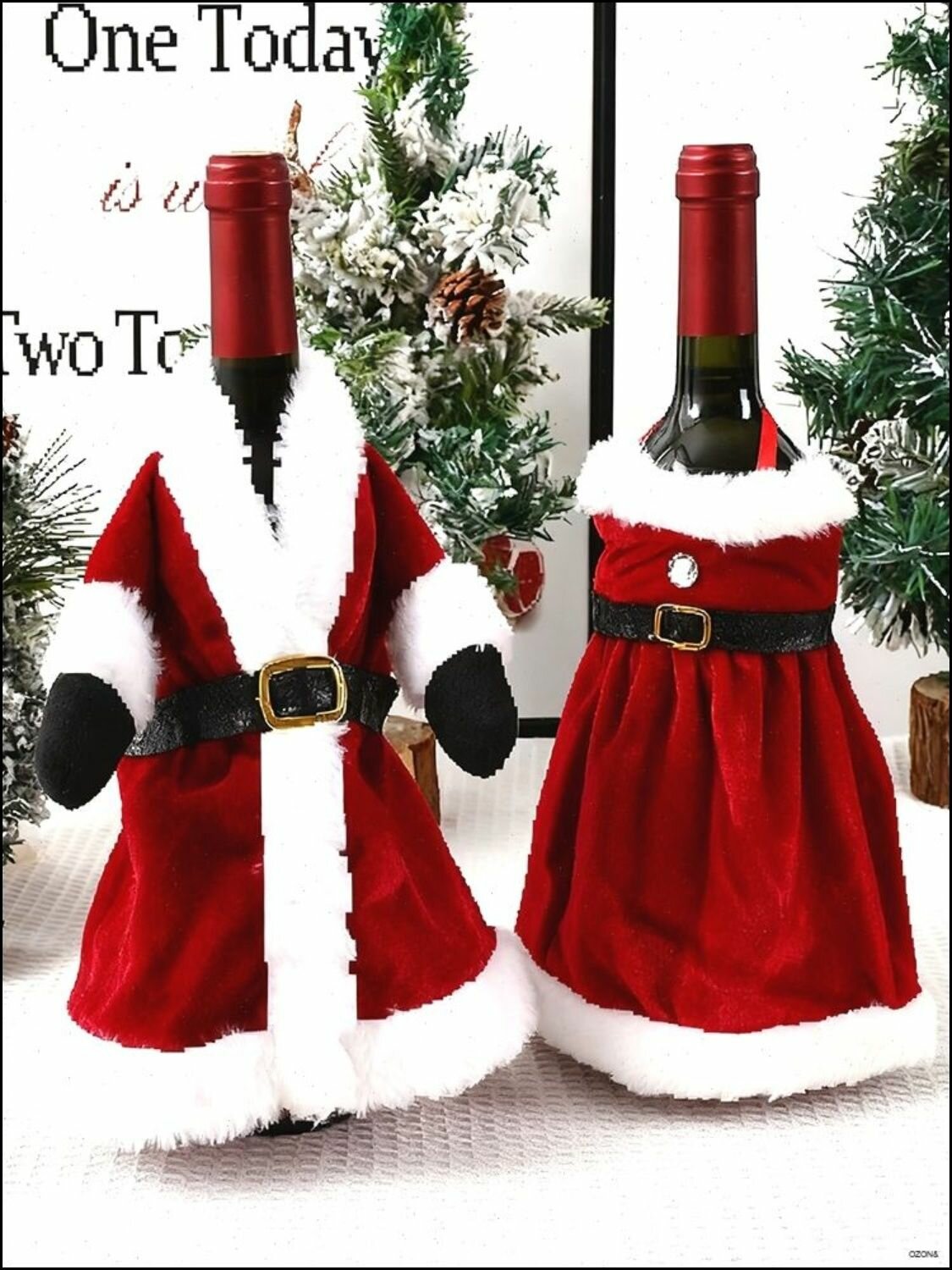 Украшение на праздник новогоднее костюм 1 шт.