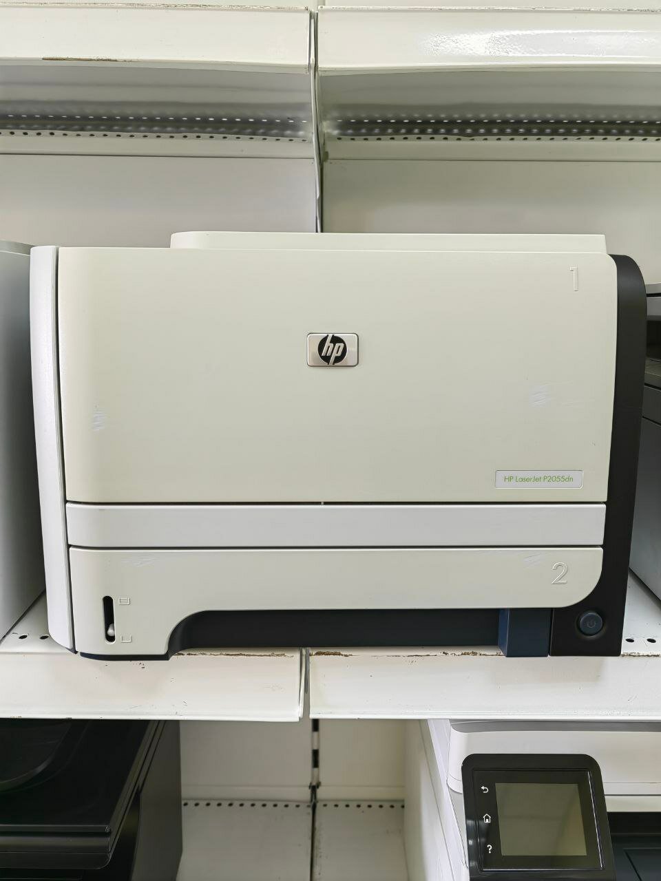 Принтер лазерный HP LaserJet P2055dn сетевой, автоматическая двусторонняя печать