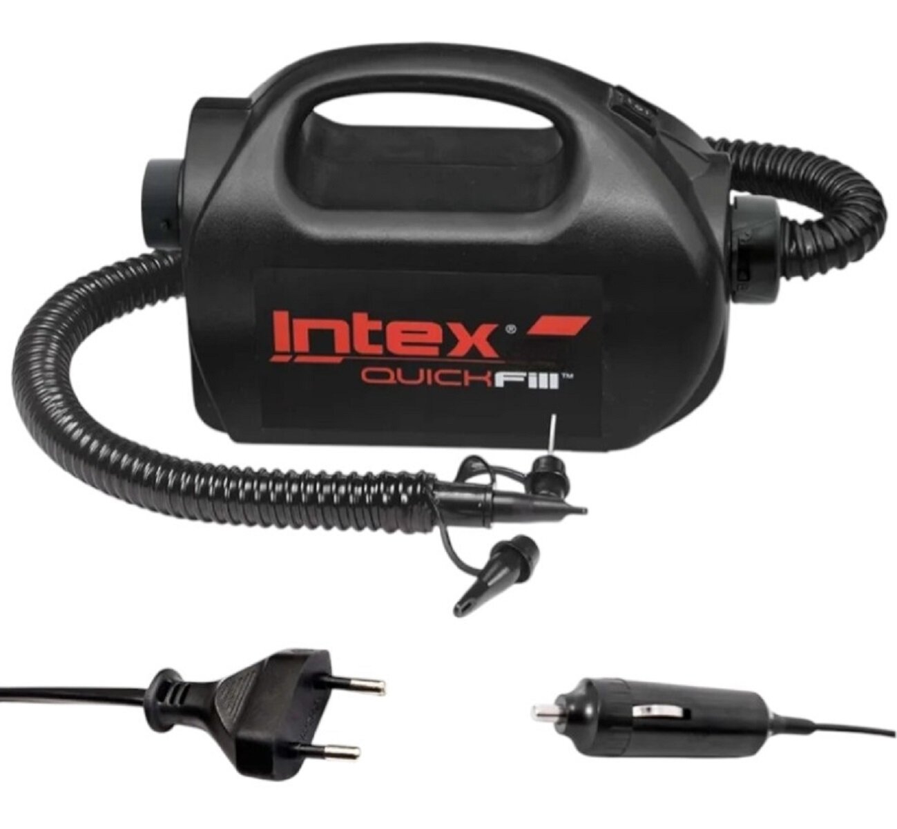 Насос электрический для надувных изделий 220V/12V, 2-cкоростной.