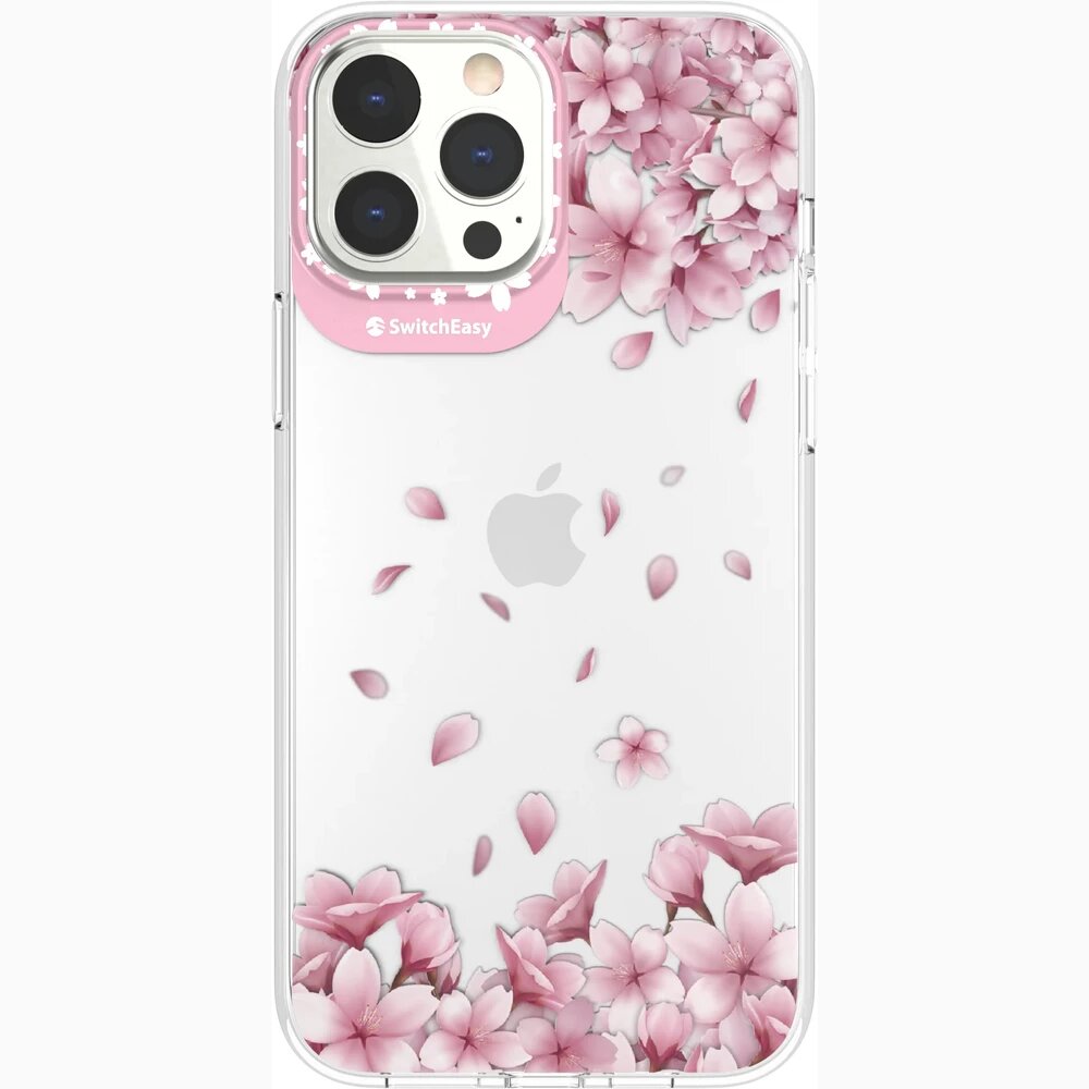Чехол-накладка SwitchEasy Artist Starfield на заднюю сторону iPhone 13 (6.1"). Sakura