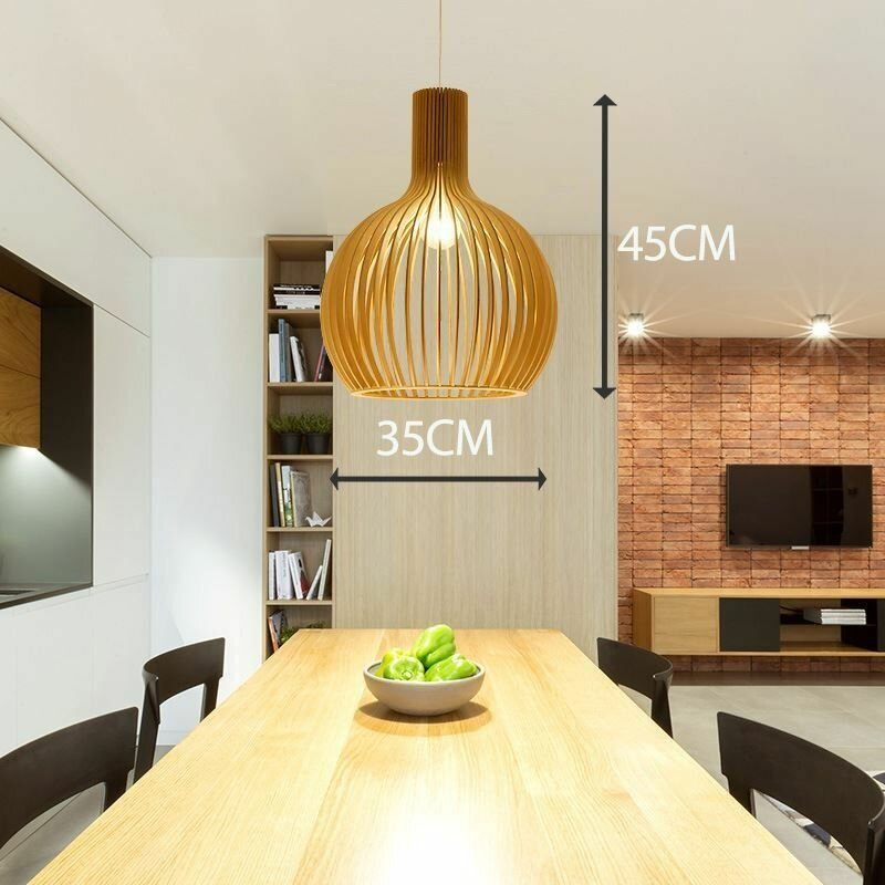 Креативная деревянная барная стойка в стиле птичьей клетки, плетеная сборка, современная люстра, украшение ресторана, внутреннее освещение E27, украшение дома, отеля