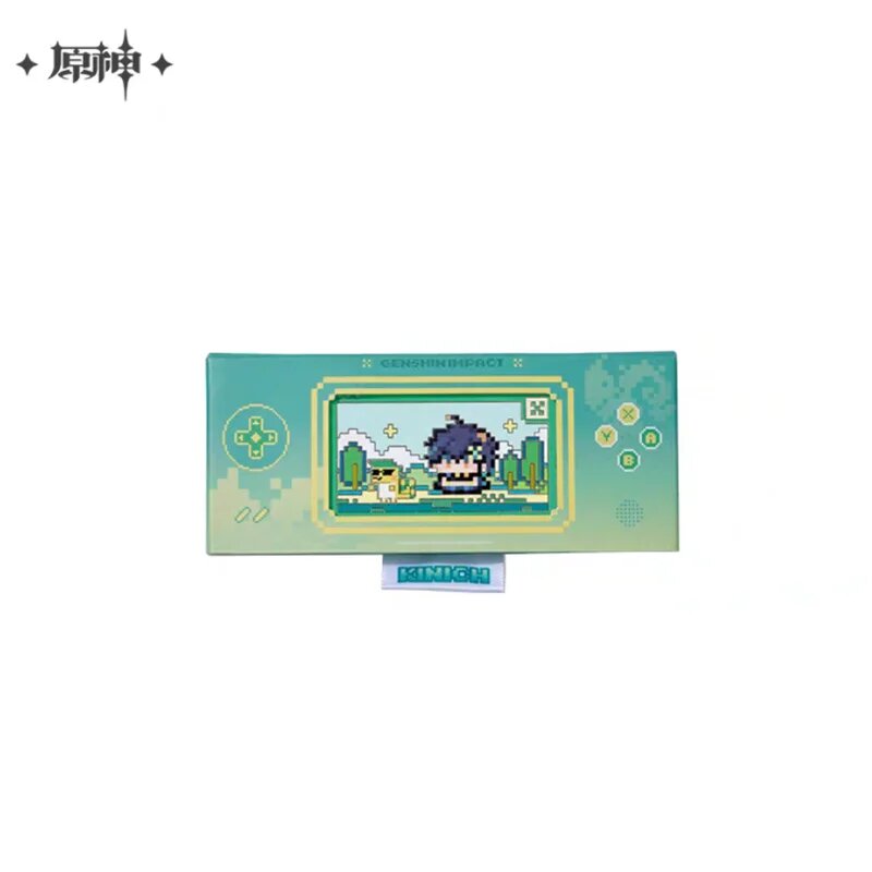 Официальная серия miHoYo Genshin Impact Natlan, красочные пиксели, окружающая форма Кинич, стильная мышь, компьютерная сумка, значок, подарки для косплея