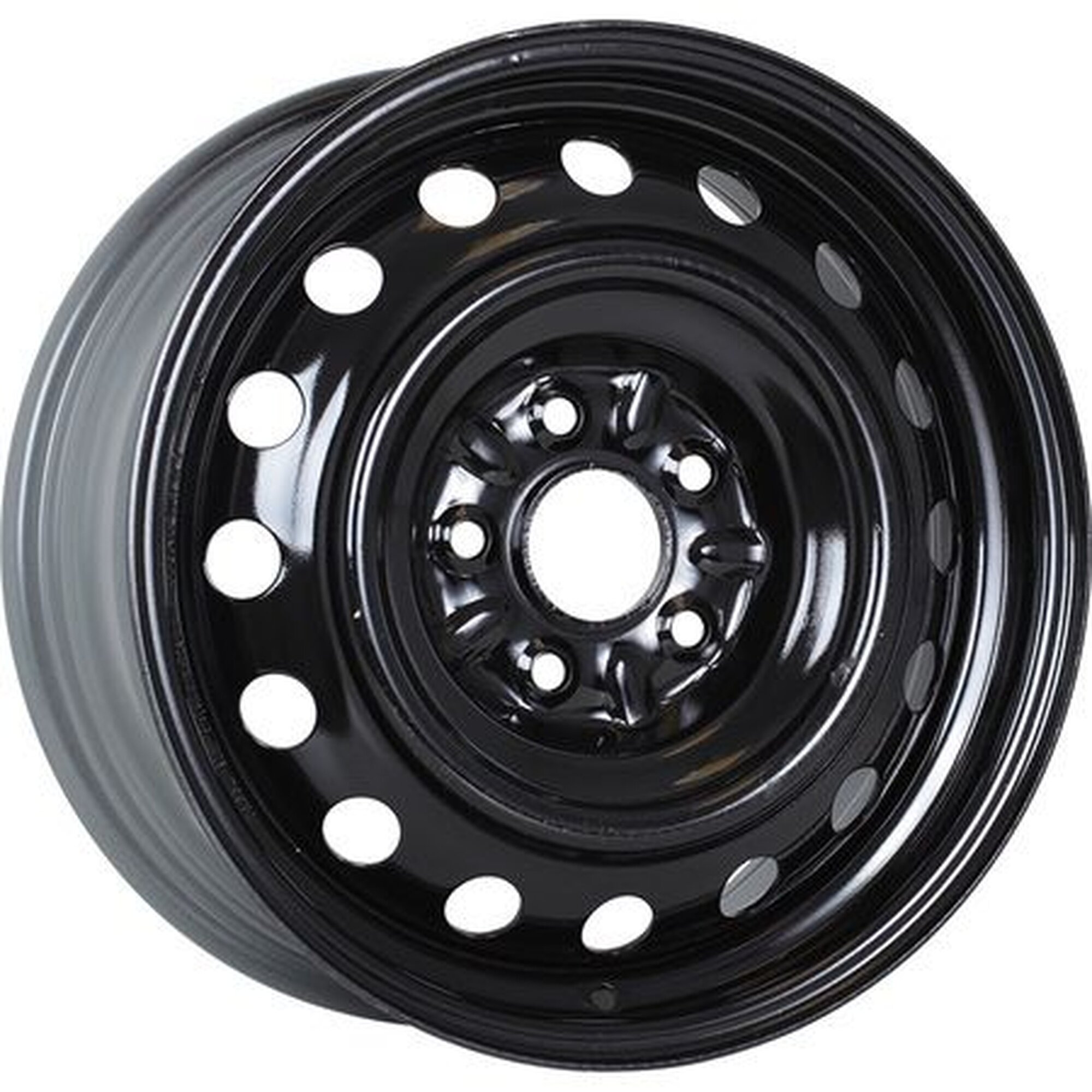 Колесный штампованный диск Trebl X40020 TREBL R16x6.5 5x114.3 ET35 CB67.1 Black