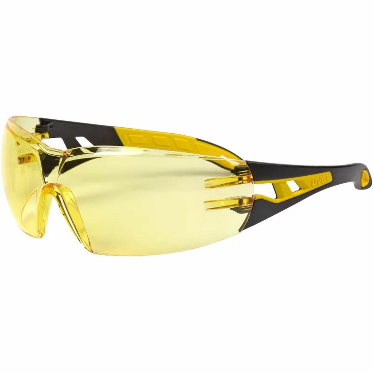 Очки защитные открытые UVEX Феос Суправижн Экселленс, жёлтые (9192385), 10шт.