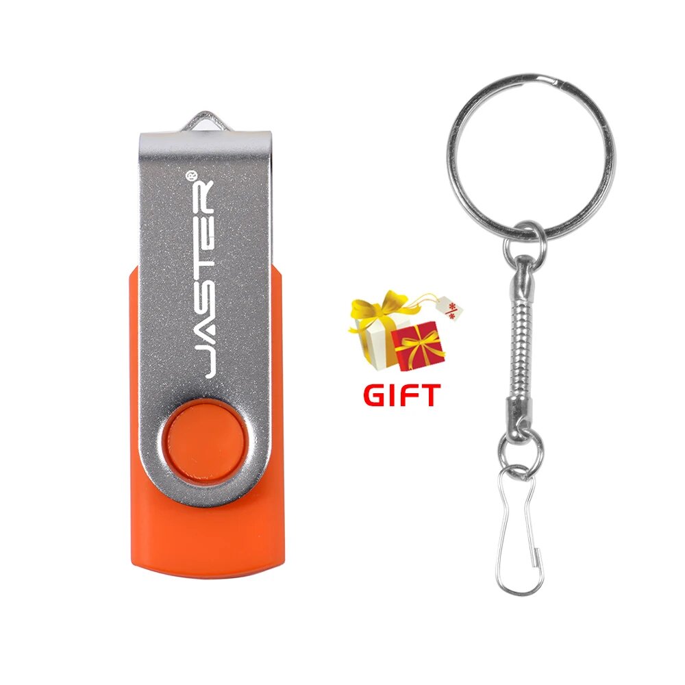USB-флешка JASTER 32 ГБ, оранжевый