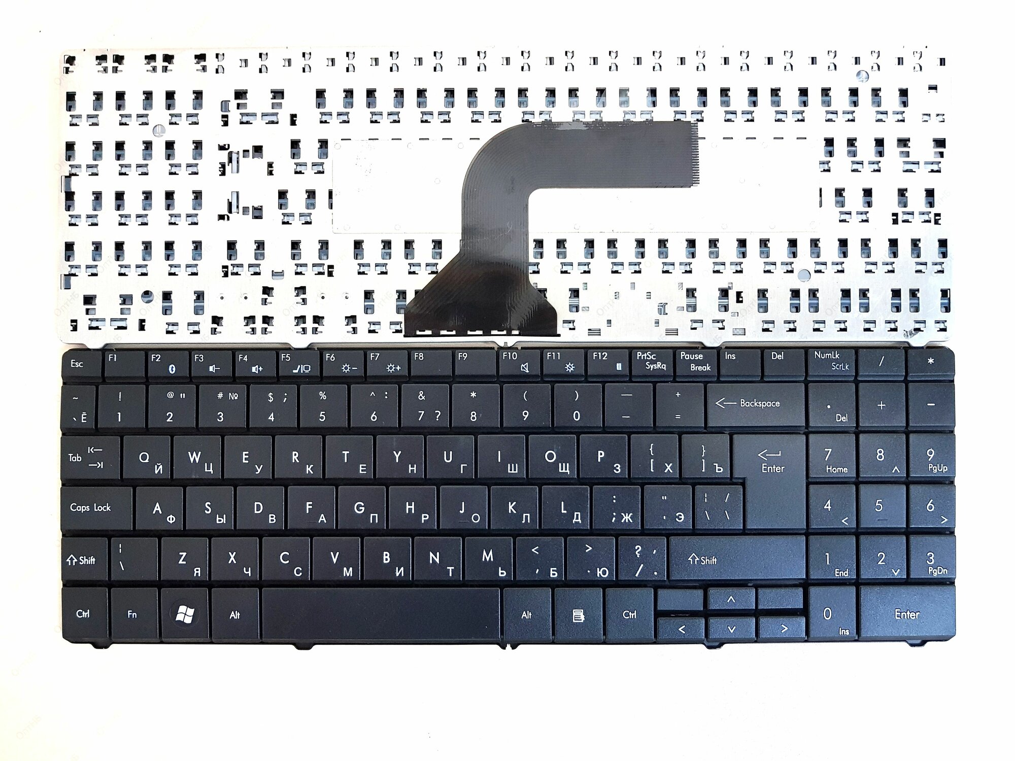 Клавиатура для ноутбука Packard Bell ST85, ST86, MT85, TN65 черная