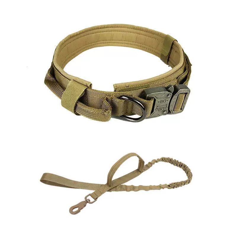 Ошейник и поводок для немецкой овчарки, добермана, самойеда, крупных собак, ошейник для собак породы кунминг, ошейник