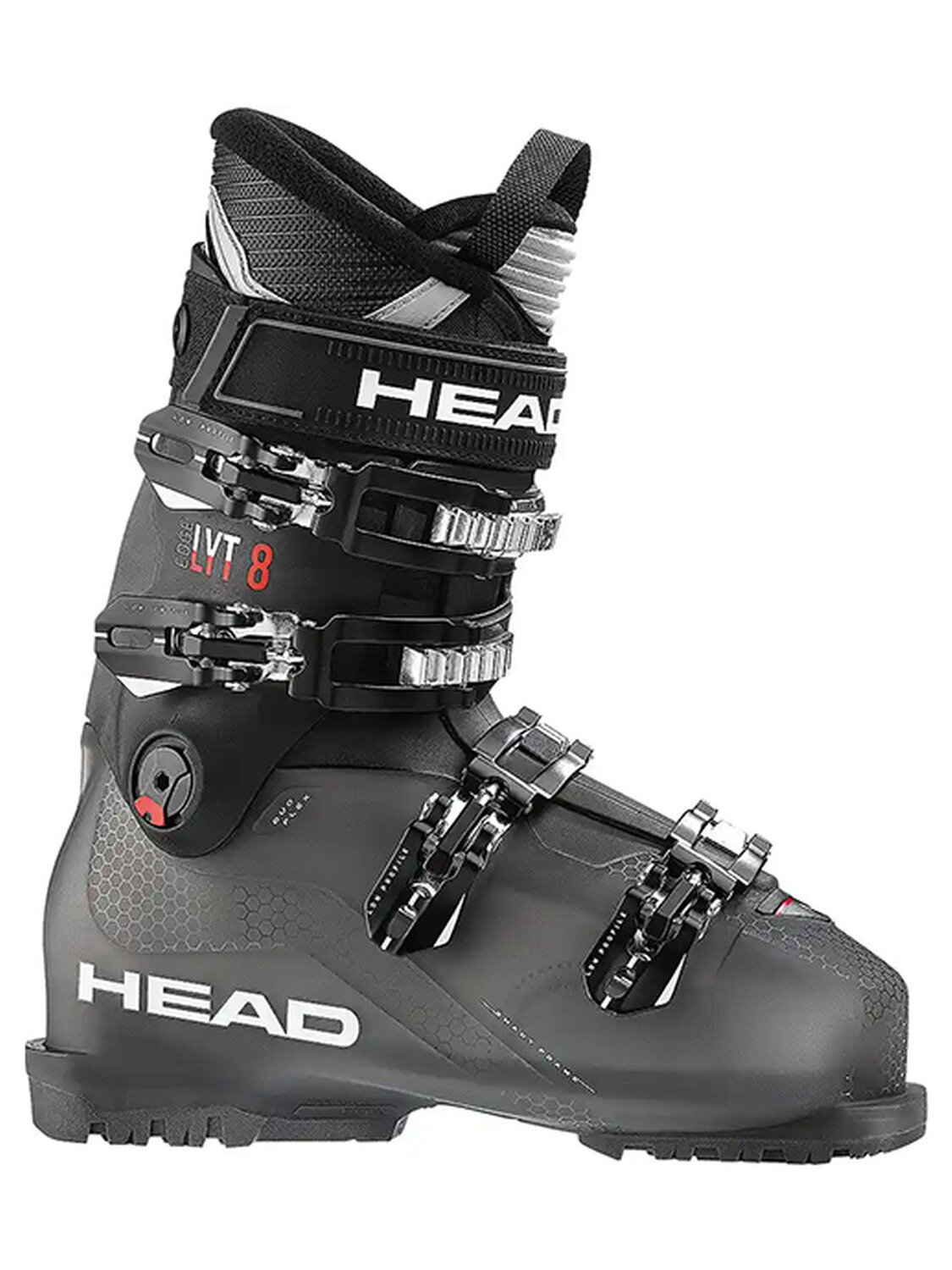 Горнолыжные ботинки Head Edge Lyt 80 R Transp. Anthracite/Black 22/23 , для мужчин , серый