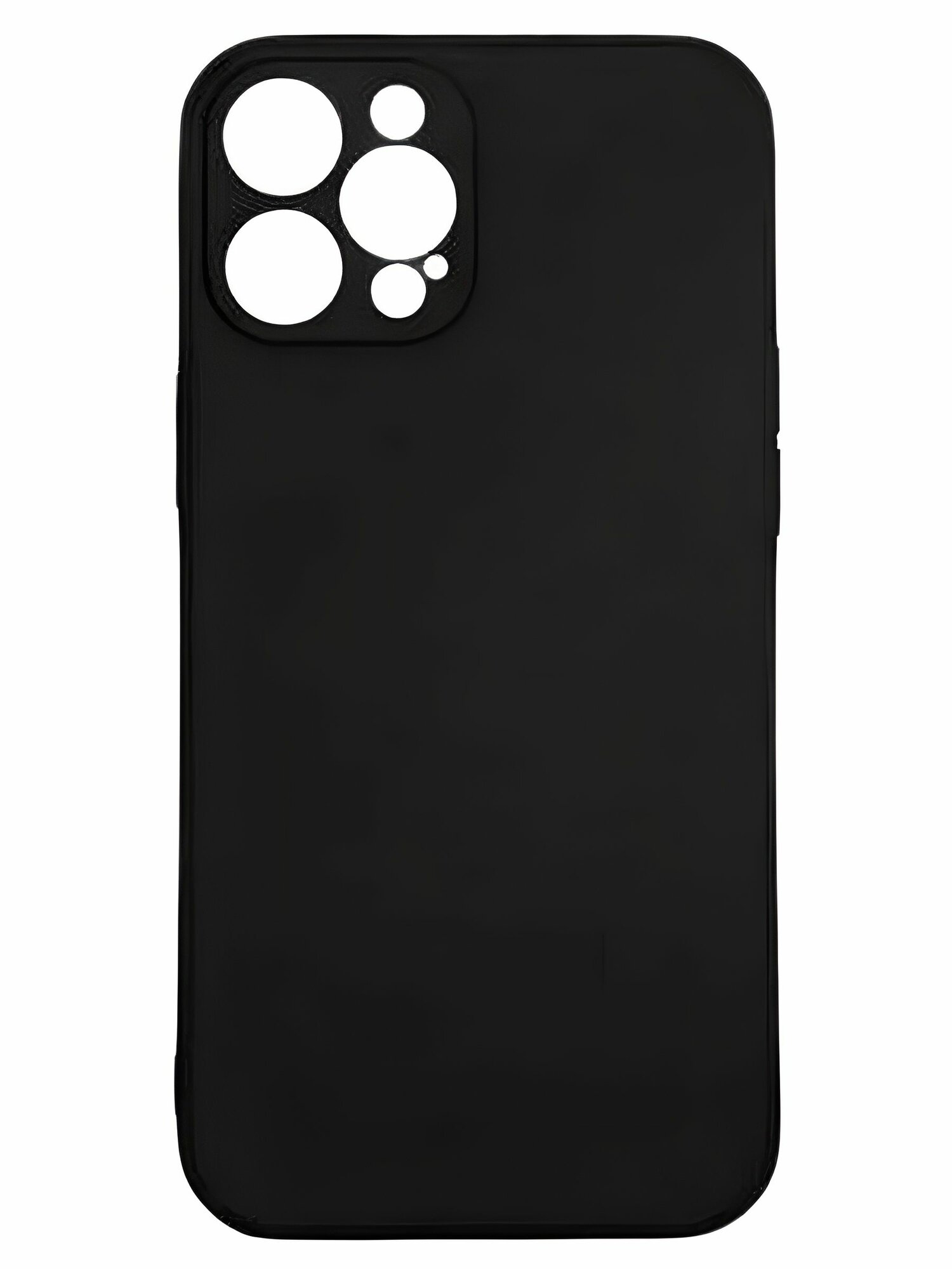 Чехол Matte для смартфона Apple iPhone 13 Pro, черный матовый