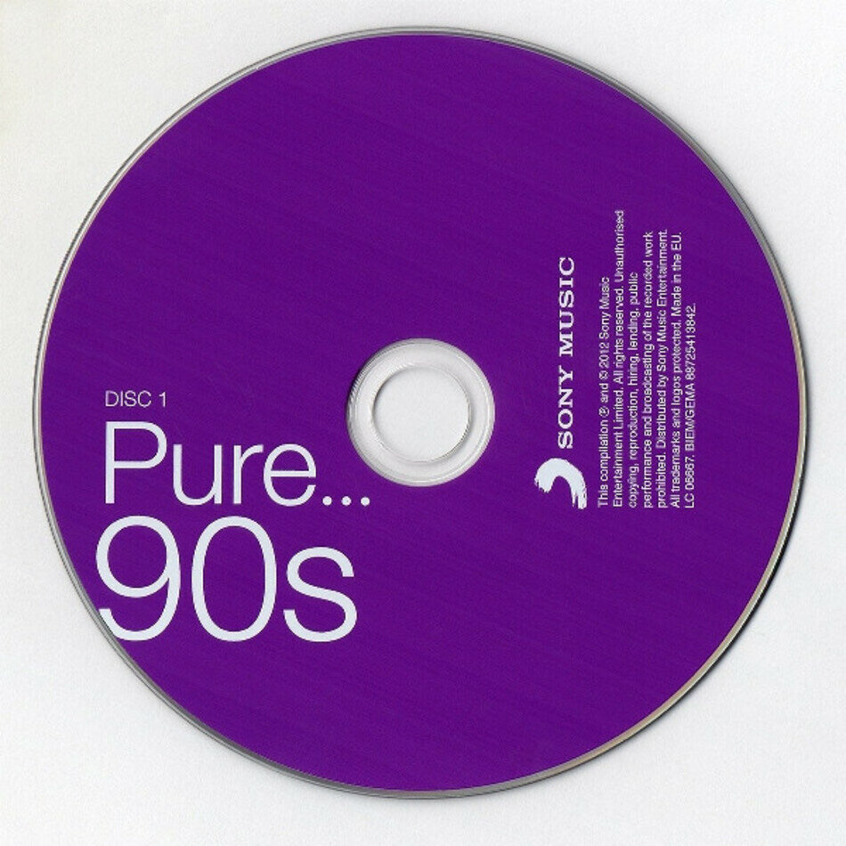 Компакт-диск Сборник — Pure. 90s (4CD) — фото 1