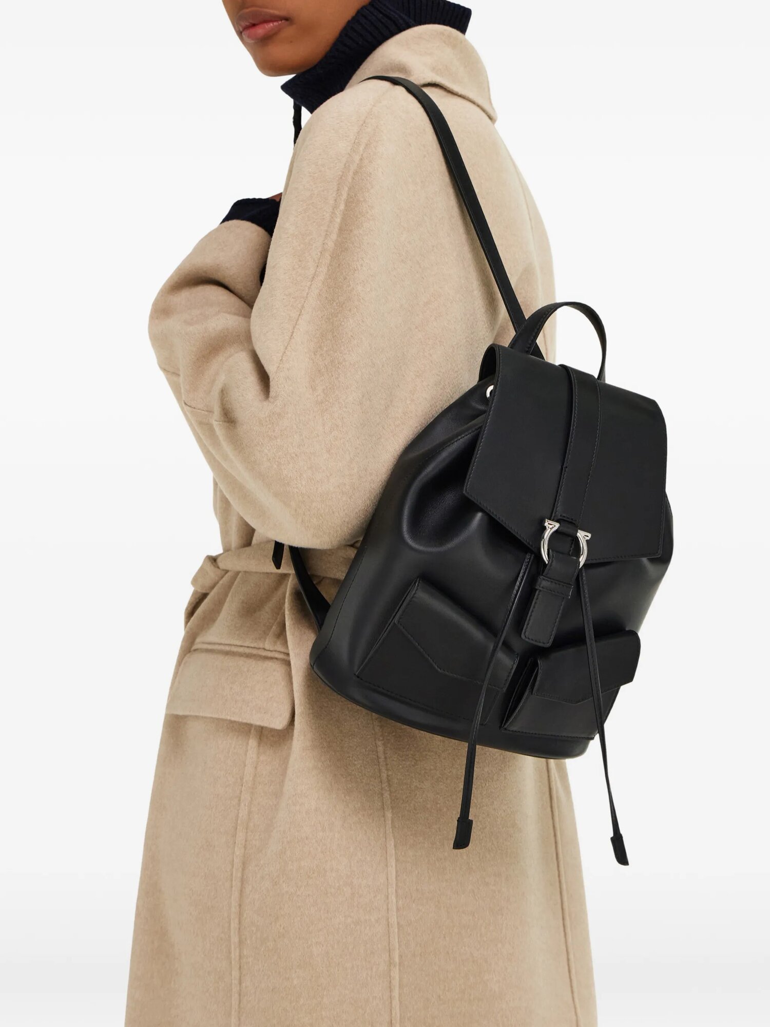 Сумка Salvatore Ferragamo (M), черный/черный — фото 1
