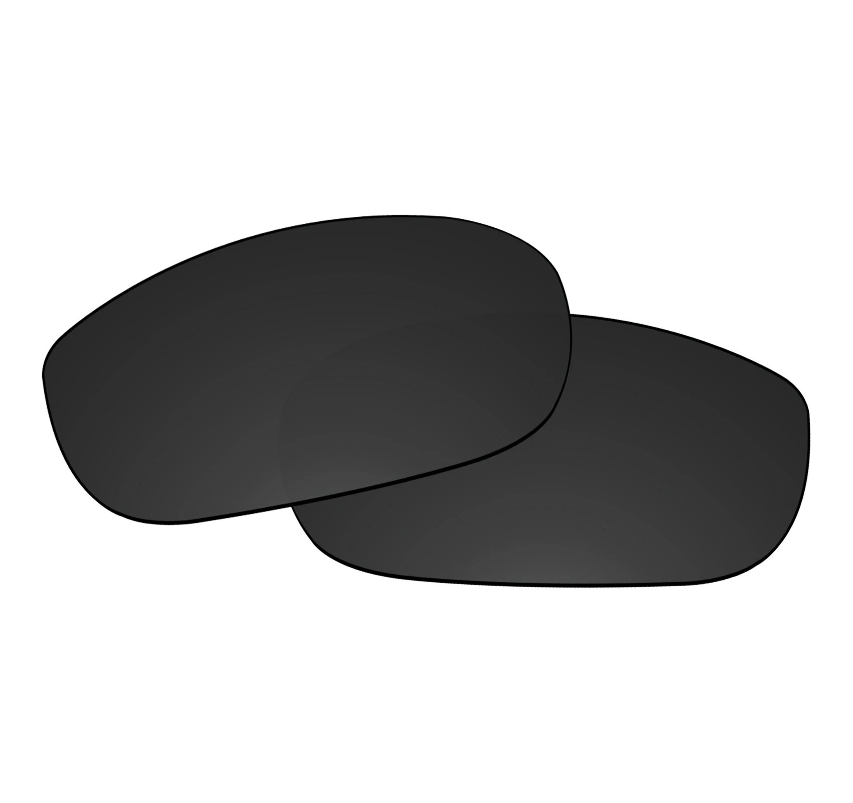 Поляризационные линзы OOWLIT для Oakley Square Wire Black, Черный