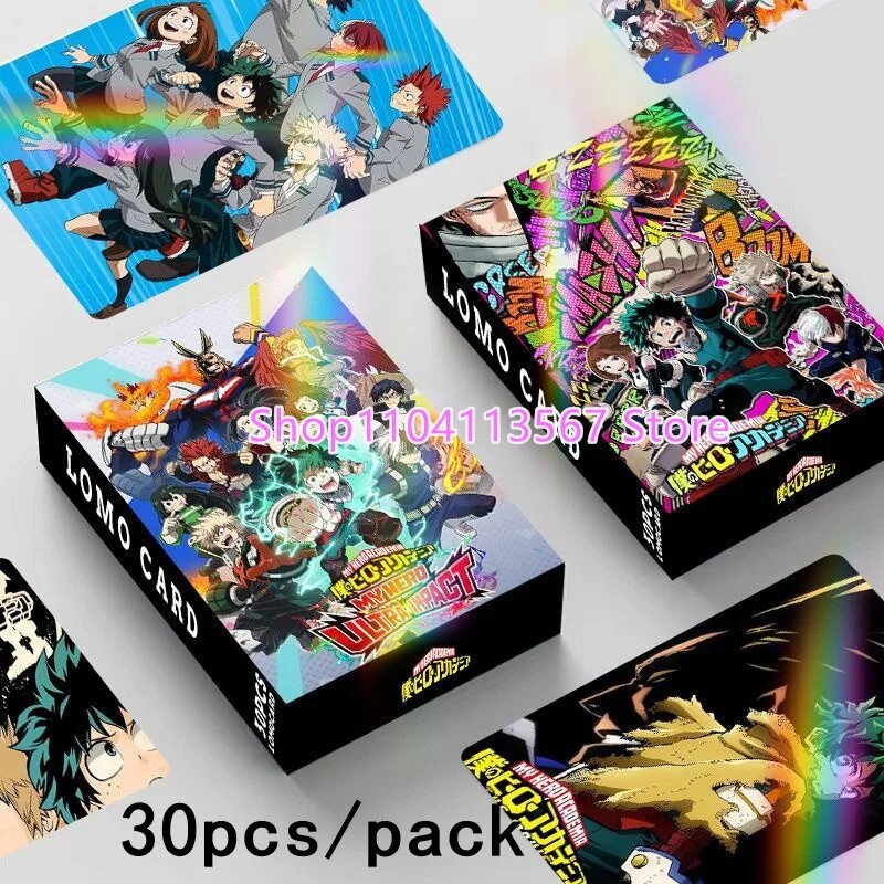 Коллекционные карточки My Hero Academia 30 шт. YXXY-A-30pcs