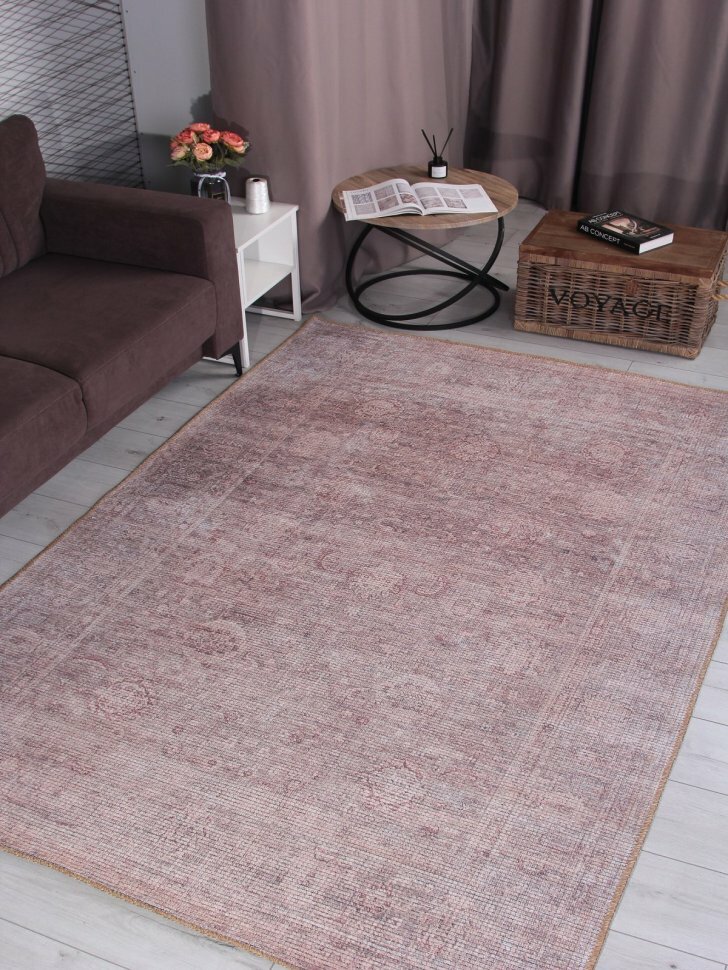Ковер AB678A - BEIGE / BROWN - Прямоугольник - коллекция LAVIN (1.6 х 2.3 м)