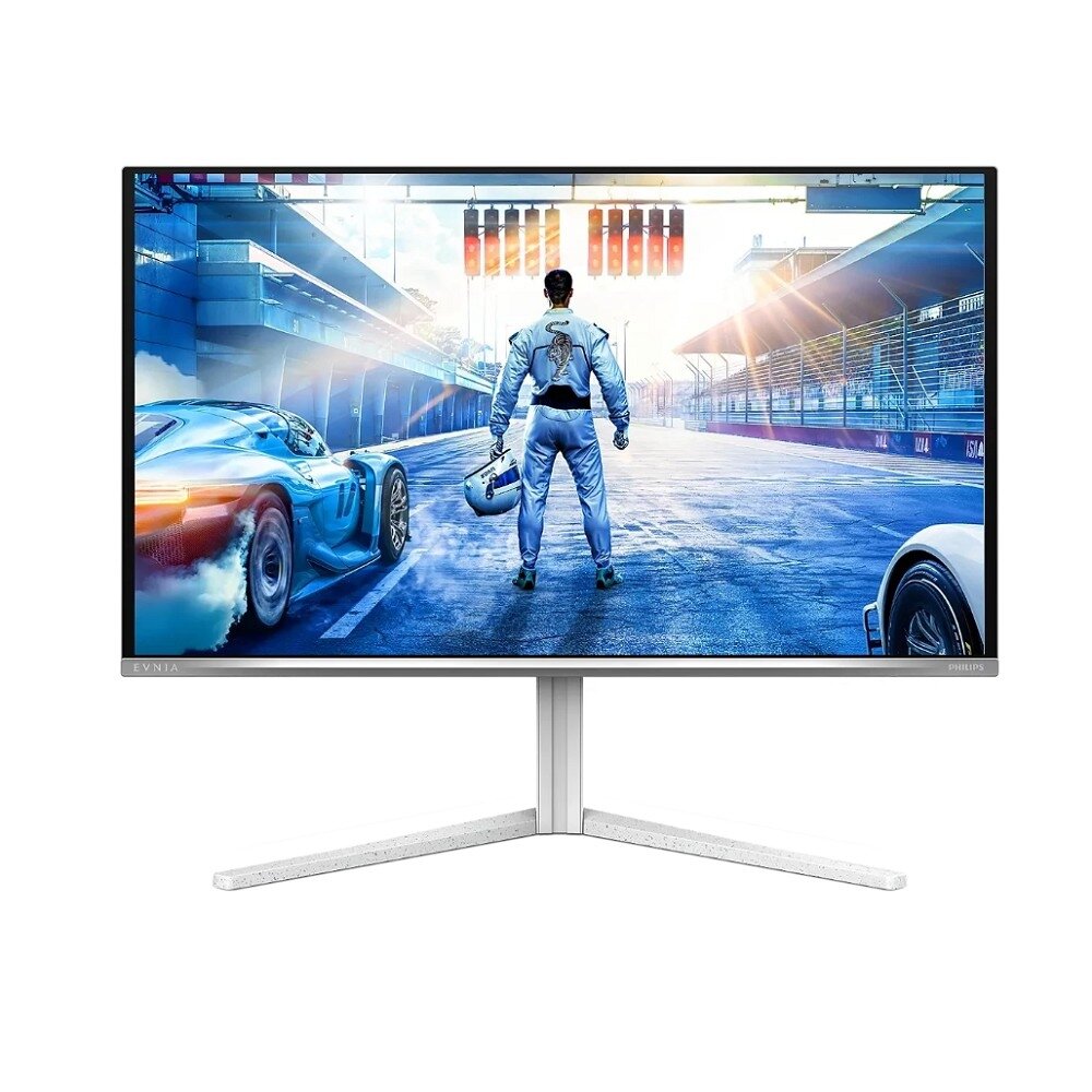 Монитор LCD PHILIPS 26.5" 27M2N6501L White QD-OLED 2560x1440 240Hz 0.03ms 2xHDMI DisplayPort 2xUSB3.2 HAS Internal Vesa