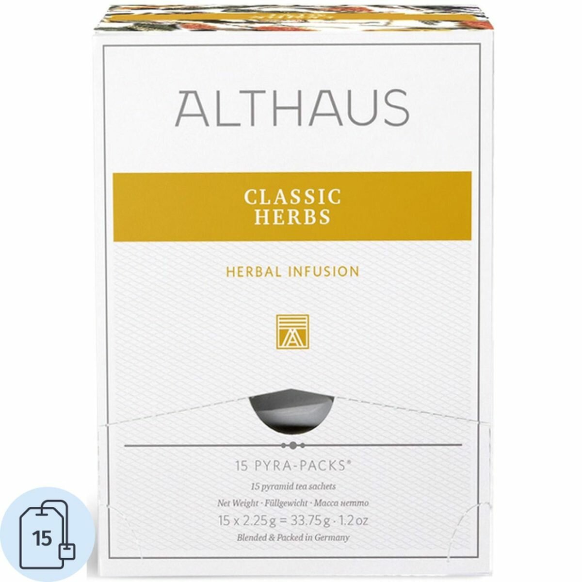 Чай Althaus Classic Herbs травяной 15 пакетиков