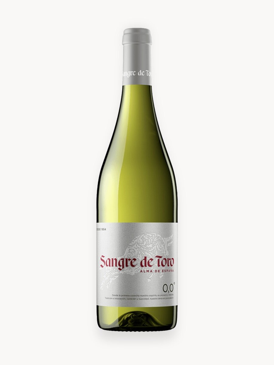 Вино безалкогольное Torres "Sangre de Toro", белое, полусладкое, 0,75 л