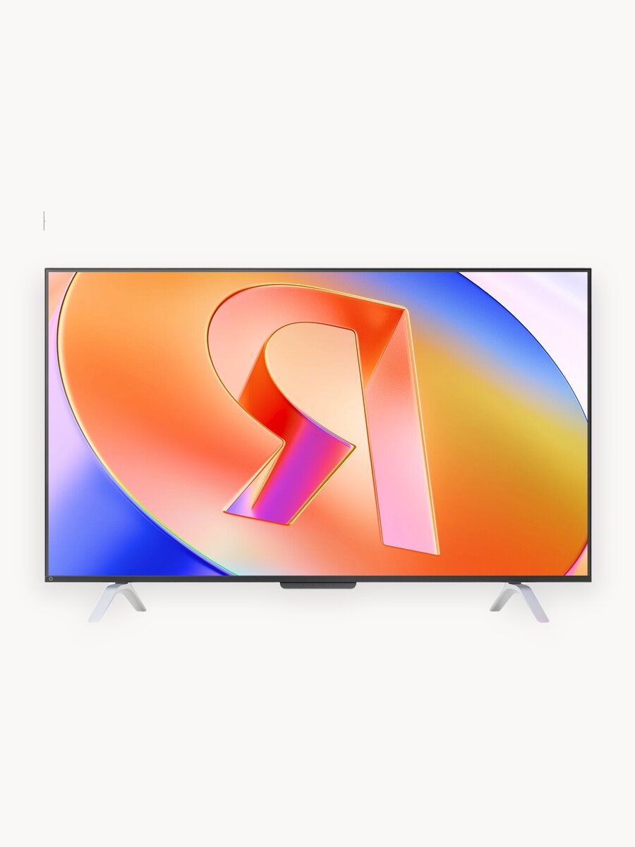 Телевизор Яндекс ТВ Станция Про с Алисой, 55“ 4K UHD, QLED, черный