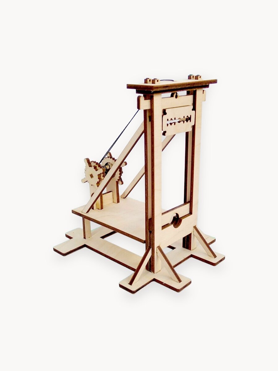 Гильотина - 13х16х17,5 см - Сборная модель