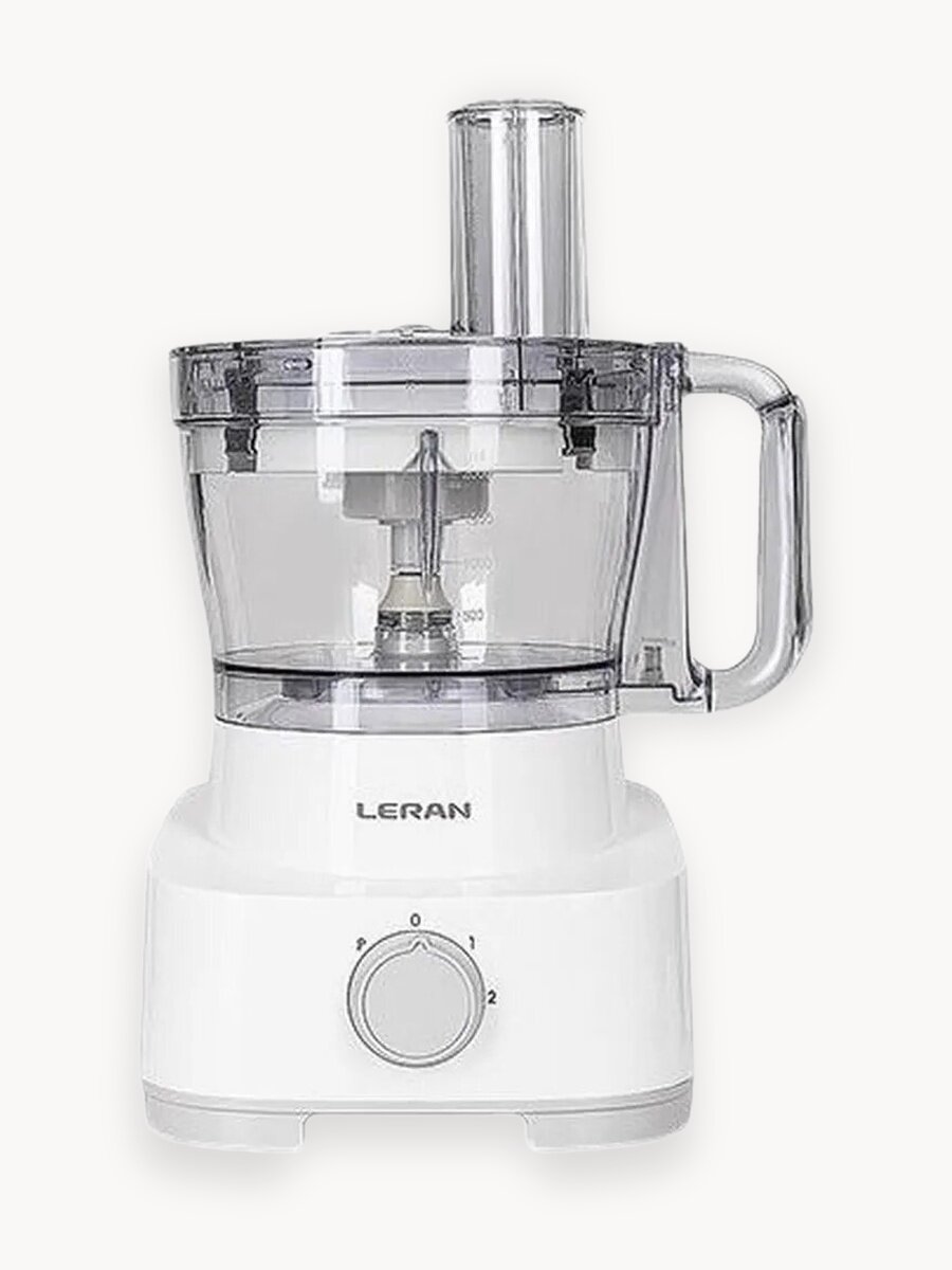 Комбайн кухонный LERAN FPP 1060, 3,5 л, 2 скоростных режима, белый