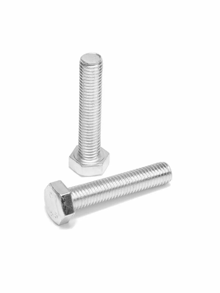 Усиленный оцинкованный болт М12х60 для надежных соединений