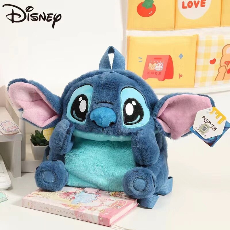 Короткий плюшевый рюкзак-сумка Stitch Series