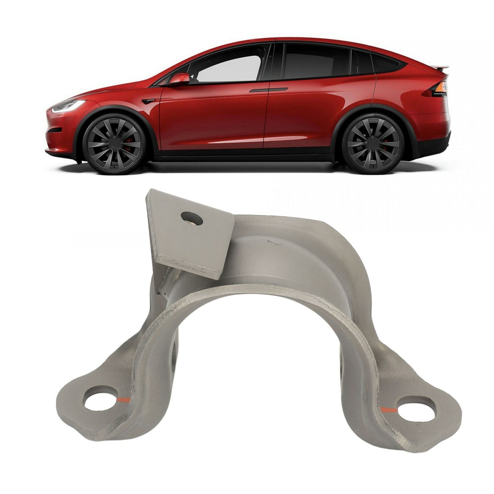 Кронштейн втулки стабилизатора поперечной устойчивости переднего стабилизатора поперечной устойчивости 1044383 00 B, сменный держатель крепления зажима балансировочного бруса для Tesla Model 3 2017 2023 гг.