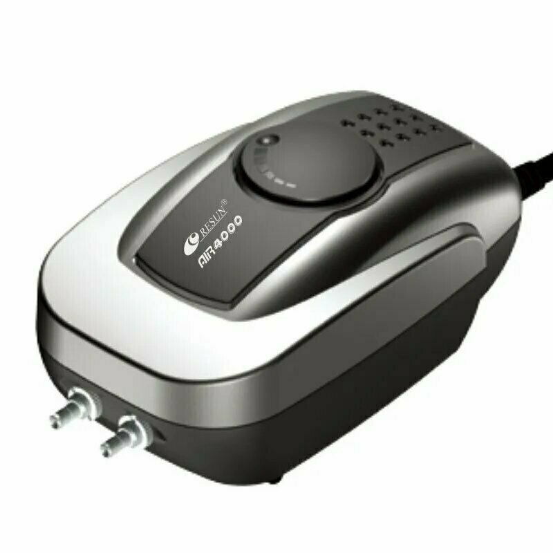 Аквариумный компрессор, AIR-4000 двухканальный до 400 литров