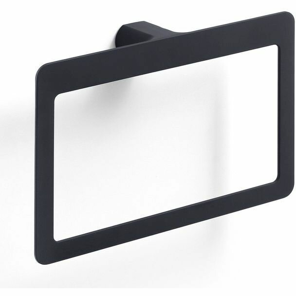 Полотенцедержатель Gedy (Геди) Pirenei кольцо, цвет черный матовый PI70(14)