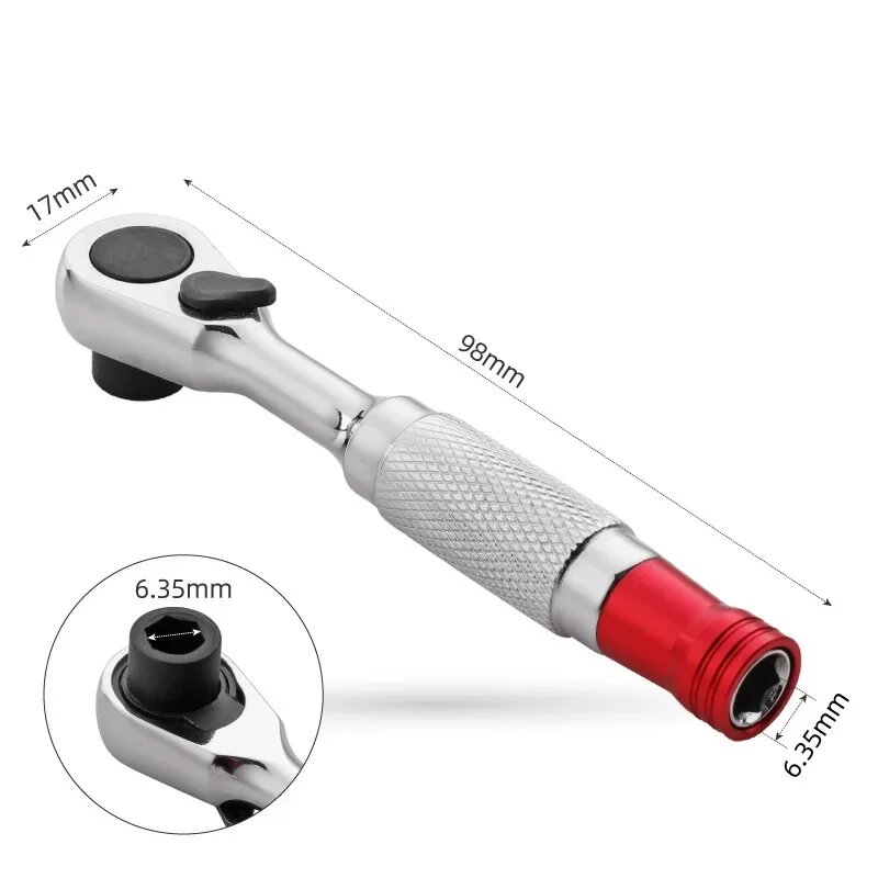 Динамометрический ключ 1/4" DAZZLEEX, Цвет: a