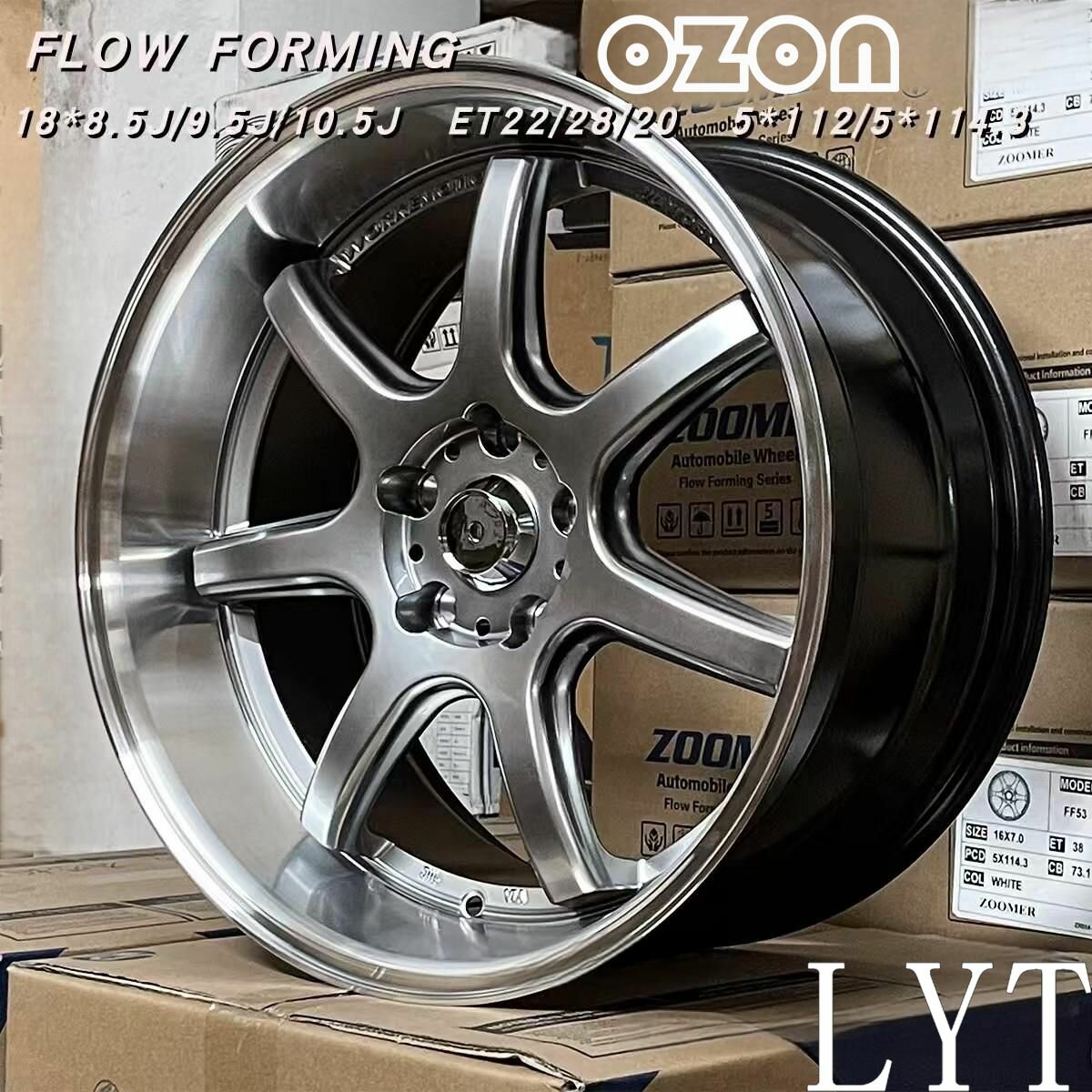 LYT Колесный диск Литой 18x8.5" PCD5х114.3 ET28 D73.1