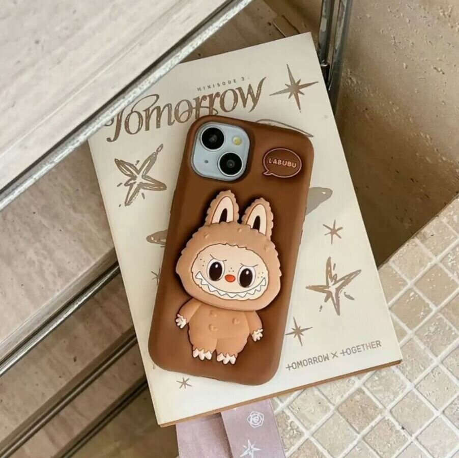 Чехол на iPhone 14 PRO Labubu (Лабубу)