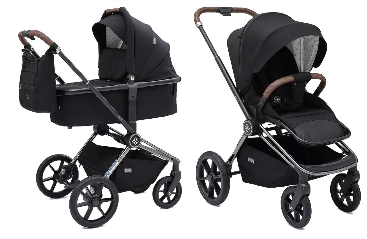Коляска 2 в 1 полный комплект Labala Raiz EDITION LINE модель 2025 Black Night
