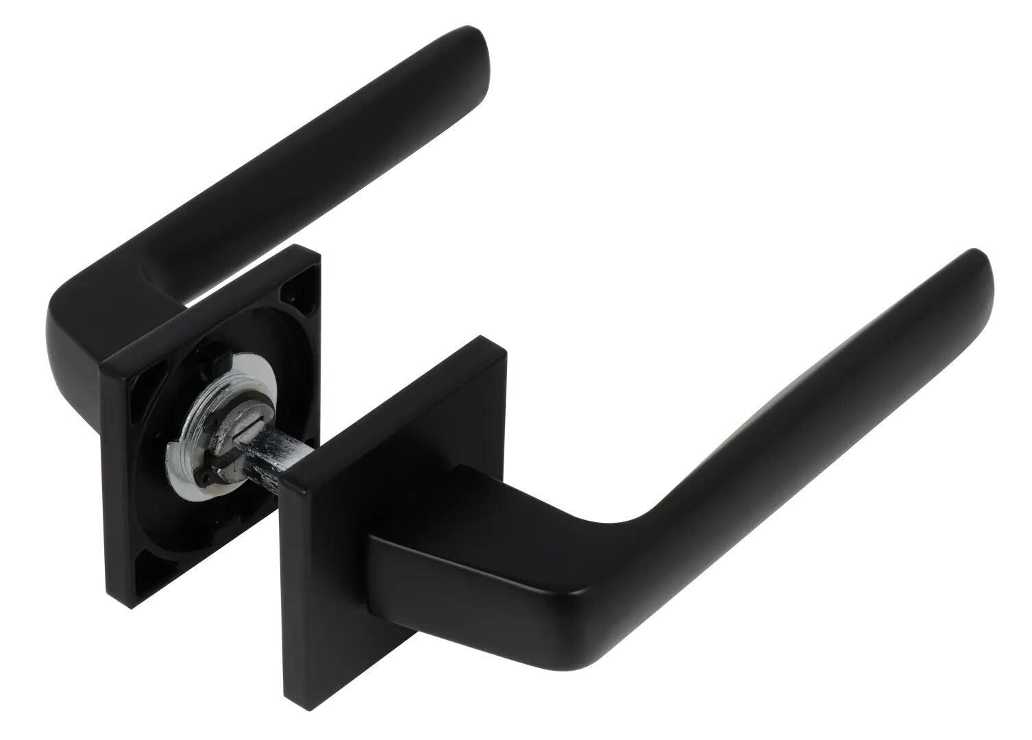 Дверные ручки Edson EDS-131B-Q2, цвет черный