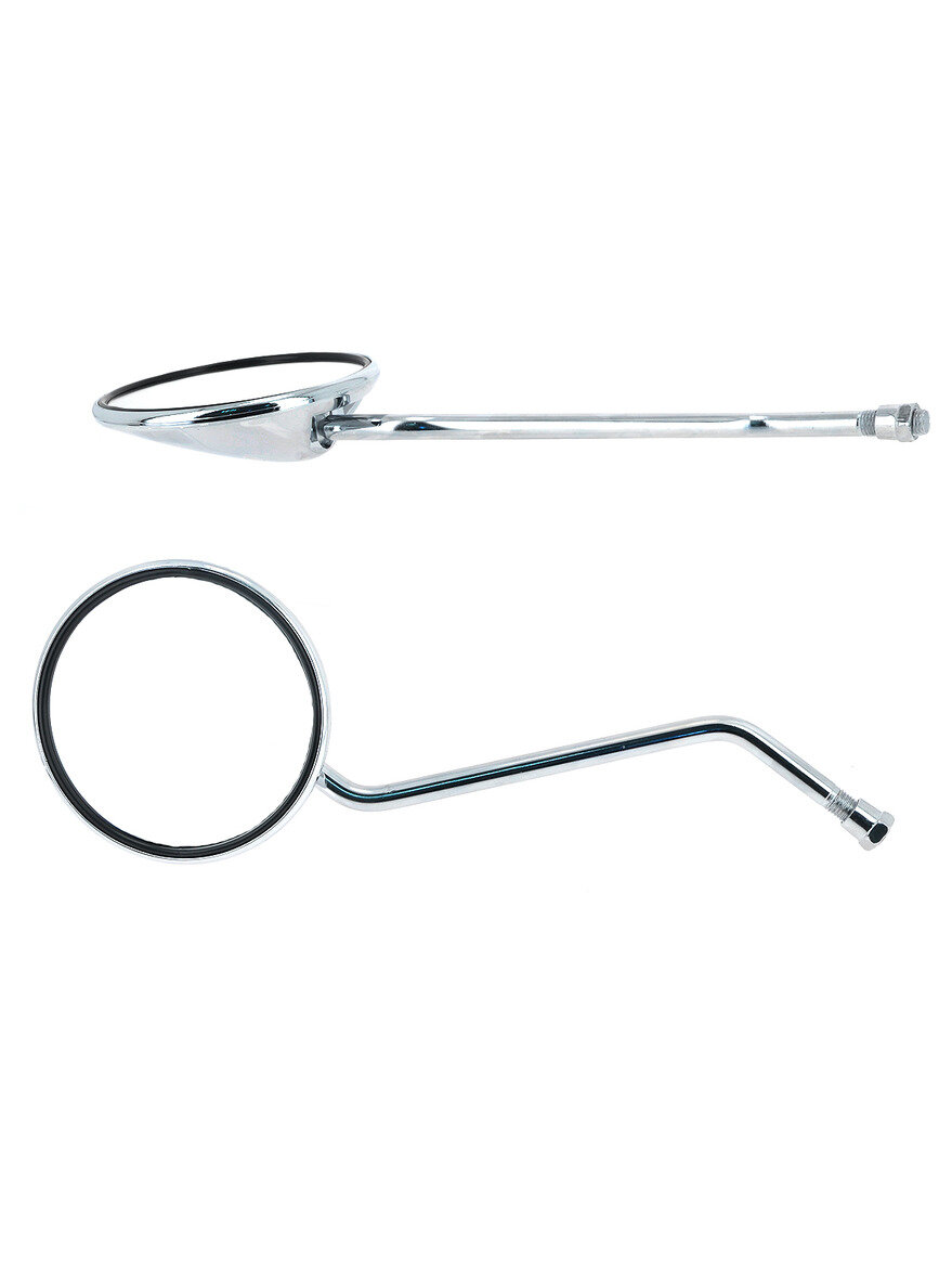 Зеркала DELTA (мопед) круглые прав. резьба М10 для мопеда Китаец DELTA (Дельта)