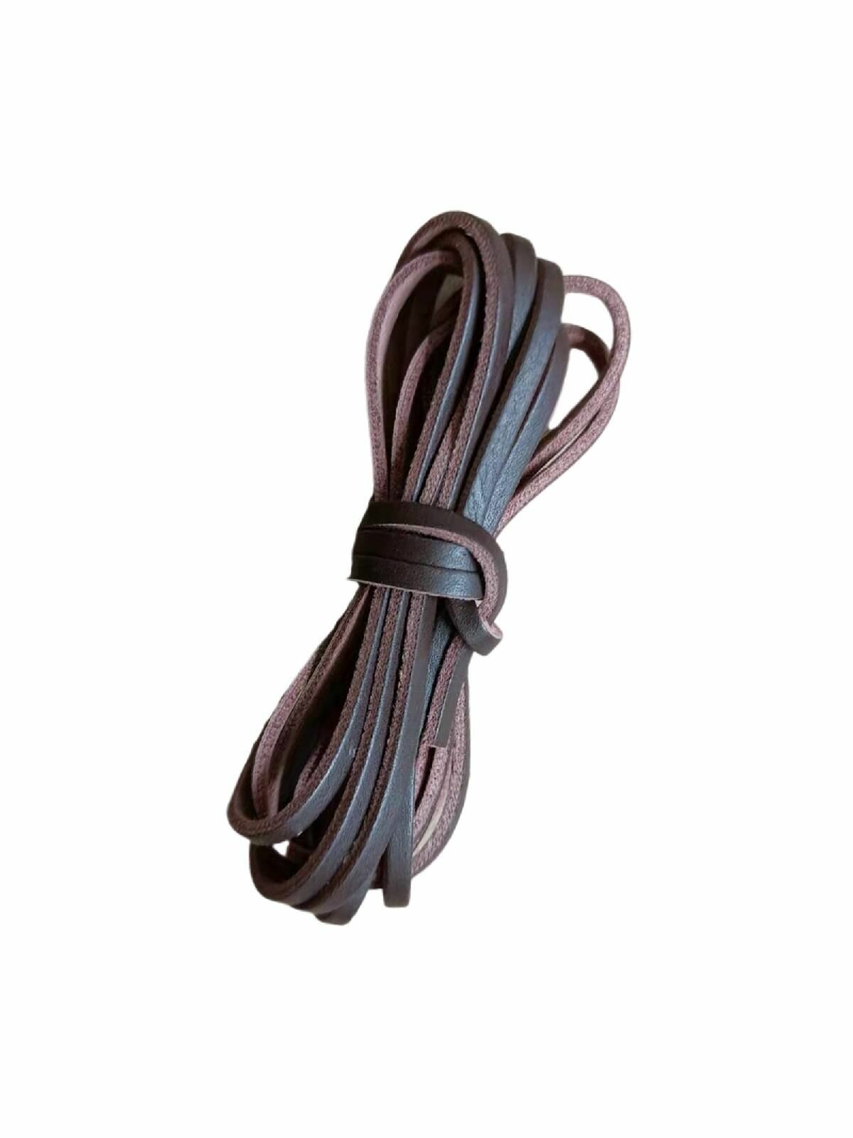 3мм Плоский Кожаный Шнур