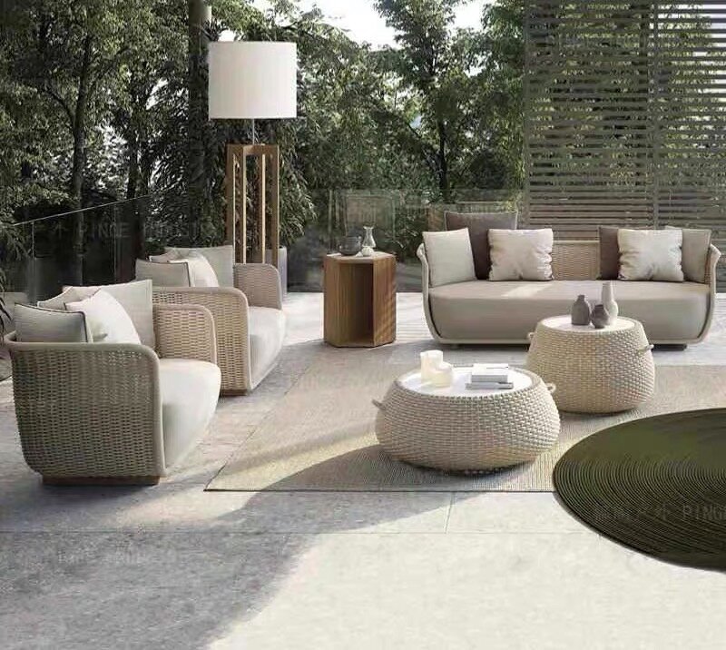 Комплект садовой мебели из искусственного ротанга