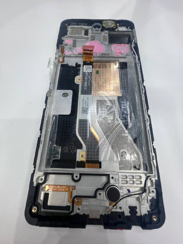 Tecno pova 5 pro 5g дисплей оригинал в рамке с разбора