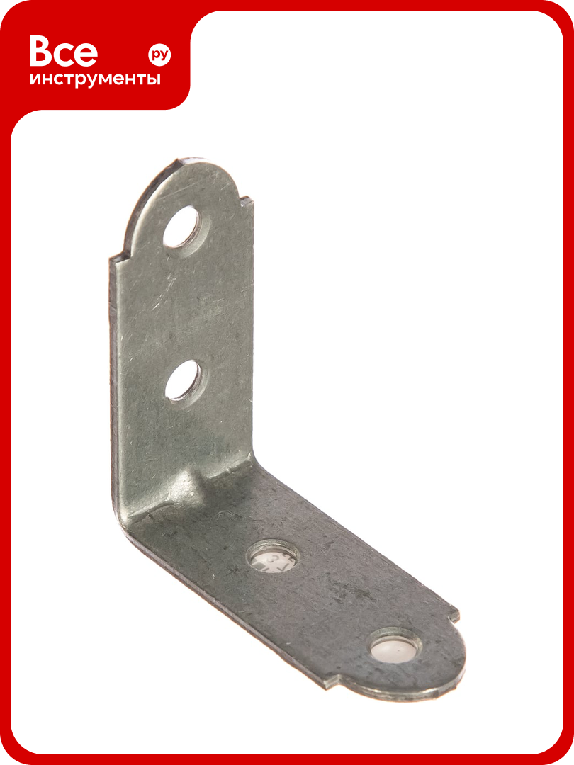 Мебельный уголок ЗУБР узкий УМ-1.5 40х40х17 х 1.5мм белый цинк 31032-40